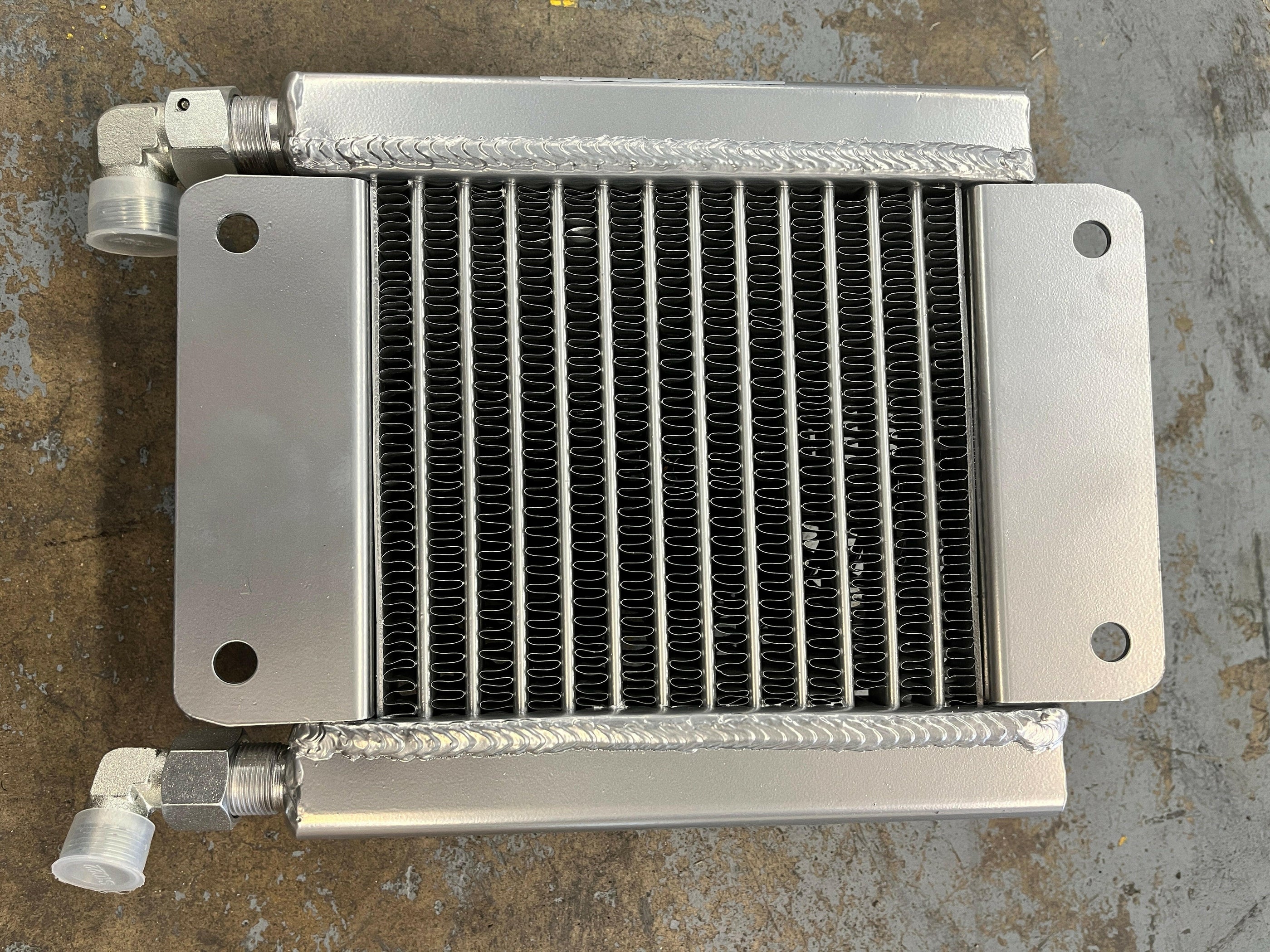 Hydraulic Oil Cooler Radiator Plus Fan For AGT Mini Excavators | H12 ...