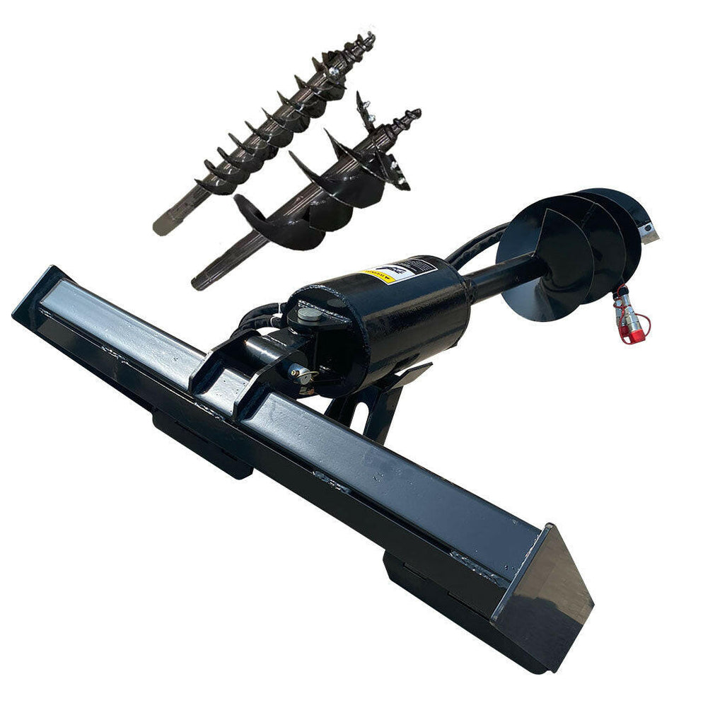 Skid Steer Hydraulic Auger with 3 bits For Sale 12-16 gpm | AGT-SSECAG ...