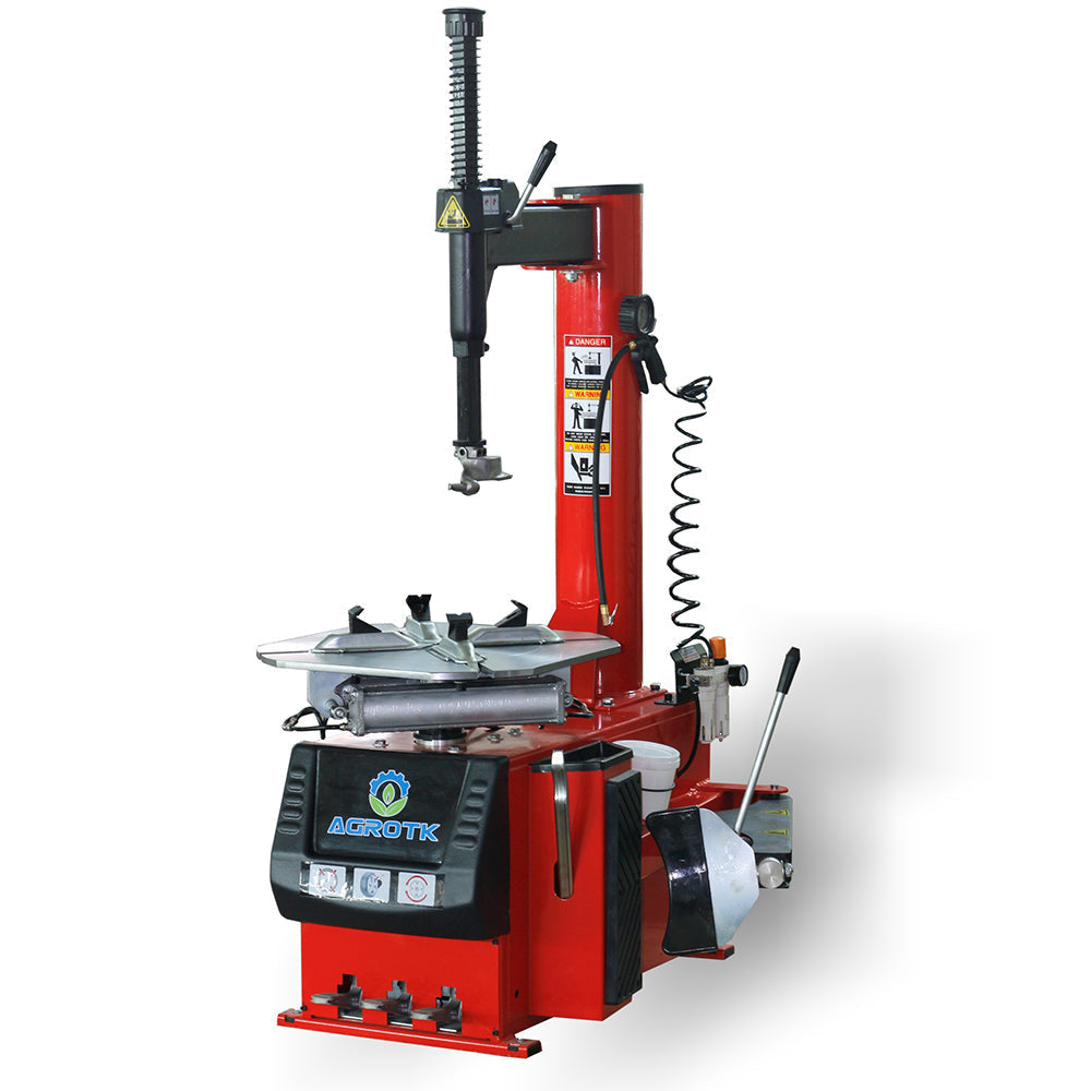 Tire Changer Machine, 12-24" Rim Clamping Capacity 2 HP | AGT-TC24 ...