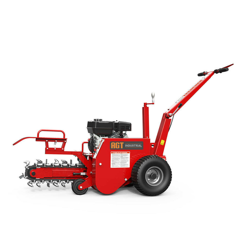 6.5hp Gasoline Walk Behind Trencher | AGT-TCR650 | AGT Industrial Inc ...