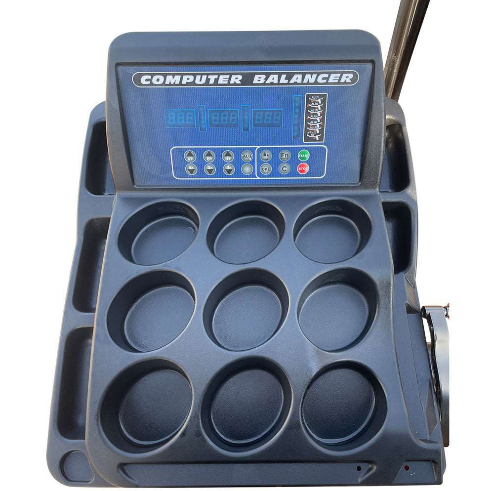 Wheel Balancer 10''-24'' Rim Diameter, With Protection Hood | AGT-WB24 | AGT Industrial Inc ...