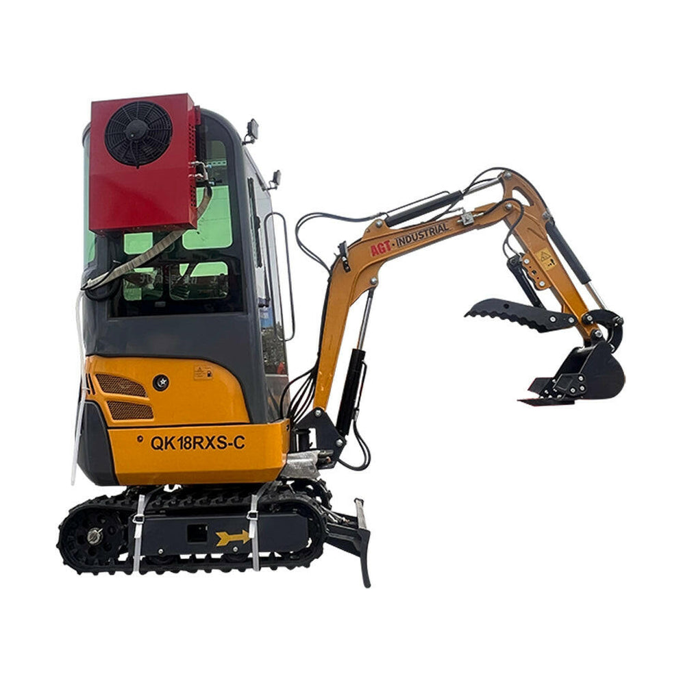 1-ton, Rato Engine Mini Excavator w/Air Conditioning & Enclosed Cab ...