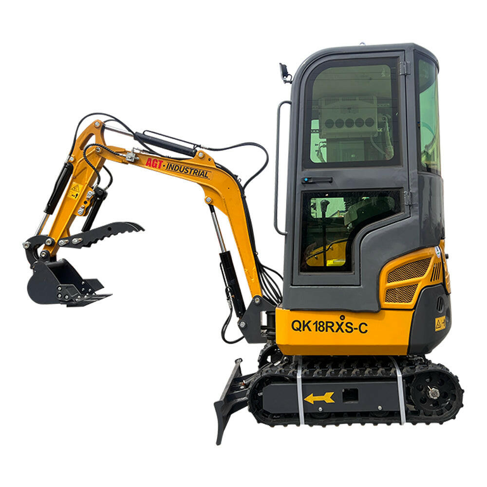 Latest 1-ton Mini & Small Excavator, With Air Conditioning & Enclosed ...