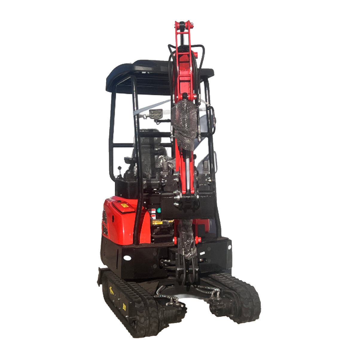 1.4 ton, Kubota Diesel Engine Mini & Small Excavator w/ Side Swing Boom ...