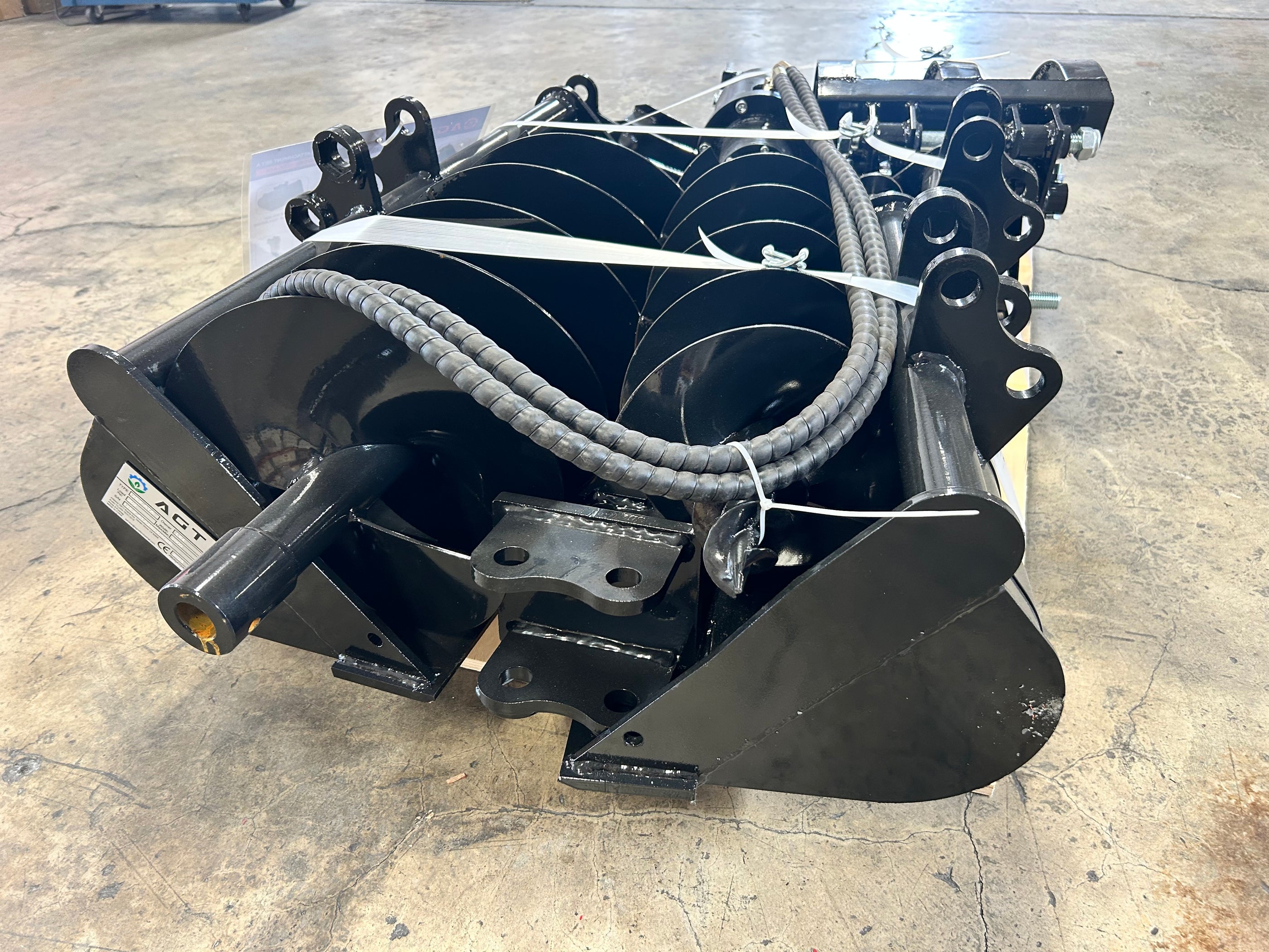 Mini Excavator Attachment Set A | 12EX-ATA | AGT Industrial Inc.| Mini ...