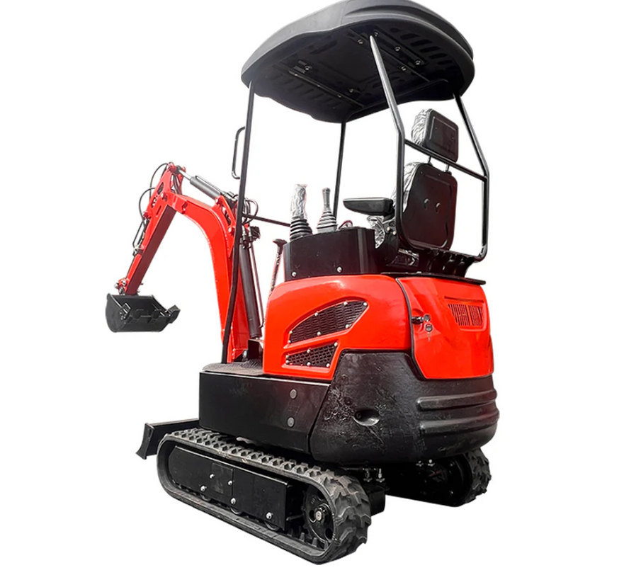 1.4 ton, Kubota Diesel Engine Mini & Small Excavator w/ Side Swing Boom ...