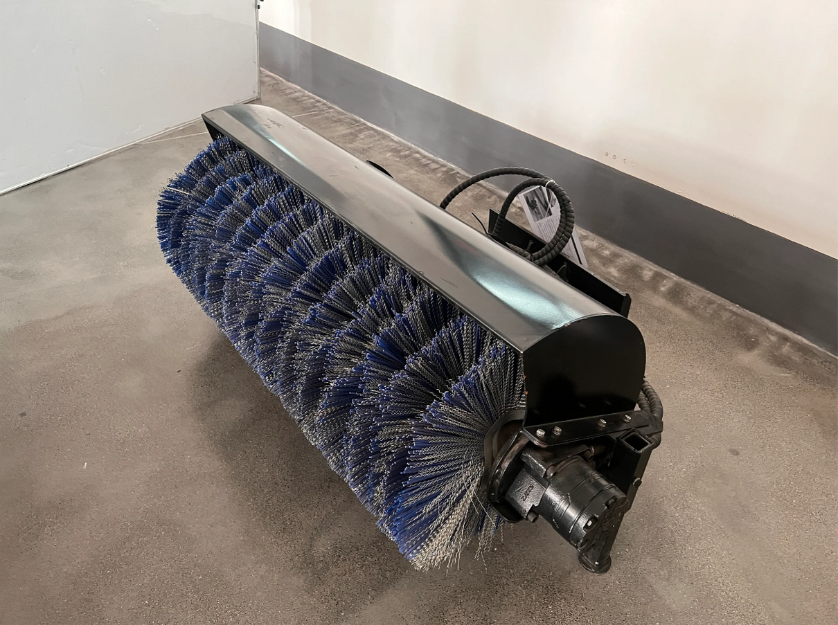 Sweeper for AGT Mini Skid Steer | M-AB | AGT Industrial Inc.| Sweeper ...