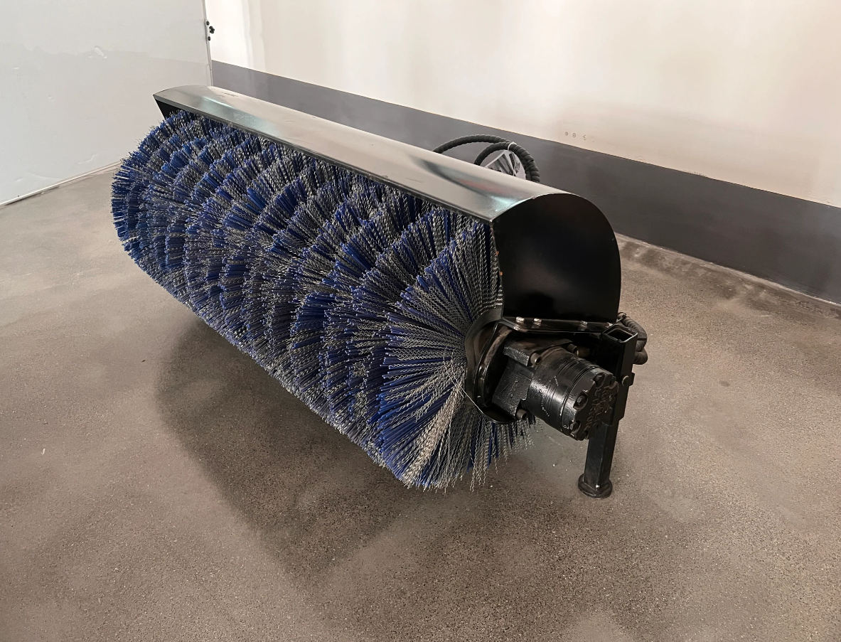 Sweeper for AGT Mini Skid Steer | M-AB | AGT Industrial Inc.| Sweeper ...