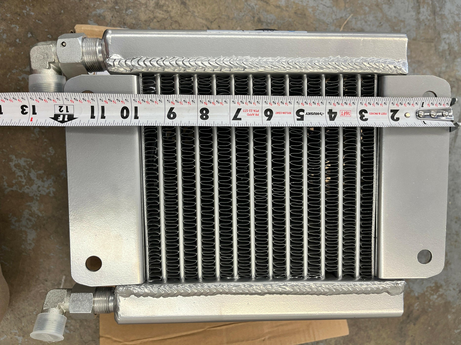 Hydraulic Oil Cooler Radiator Plus Fan For AGT Mini Excavators | H12 ...